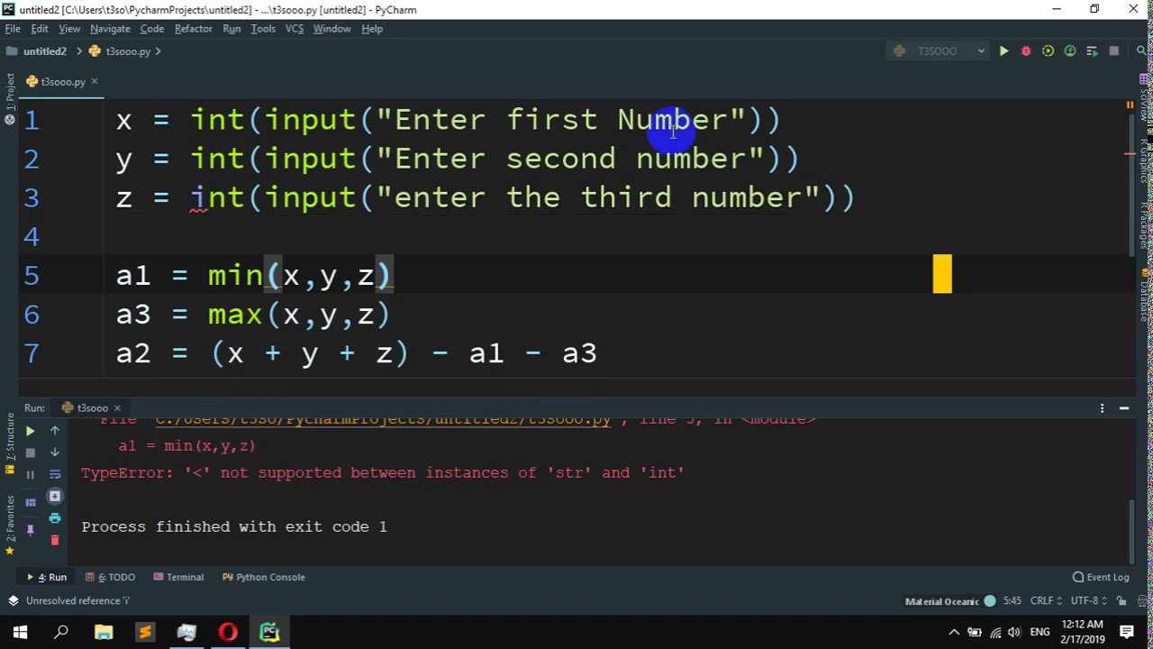 How to Sort integers without conditional statements and loops in Python