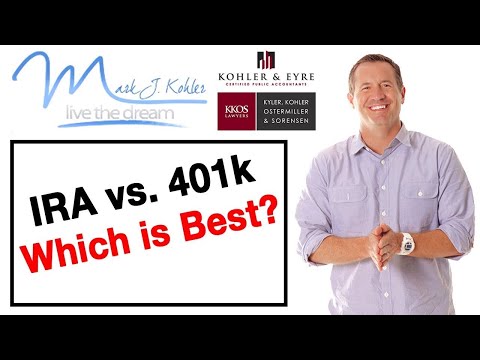 IRA versus 401K - Which one is Better? | Mark J Kohler | Tax and Legal Tip