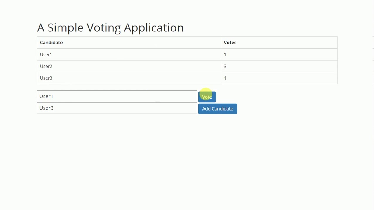 Voting DApp - Part 3