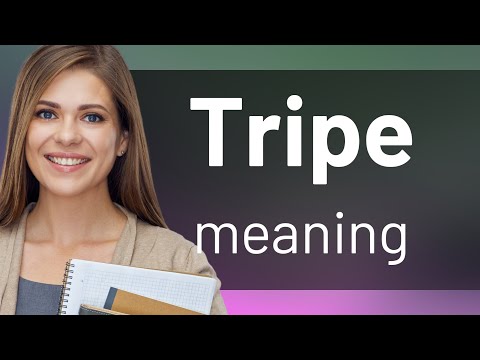 Tripe | TRIPE definition
