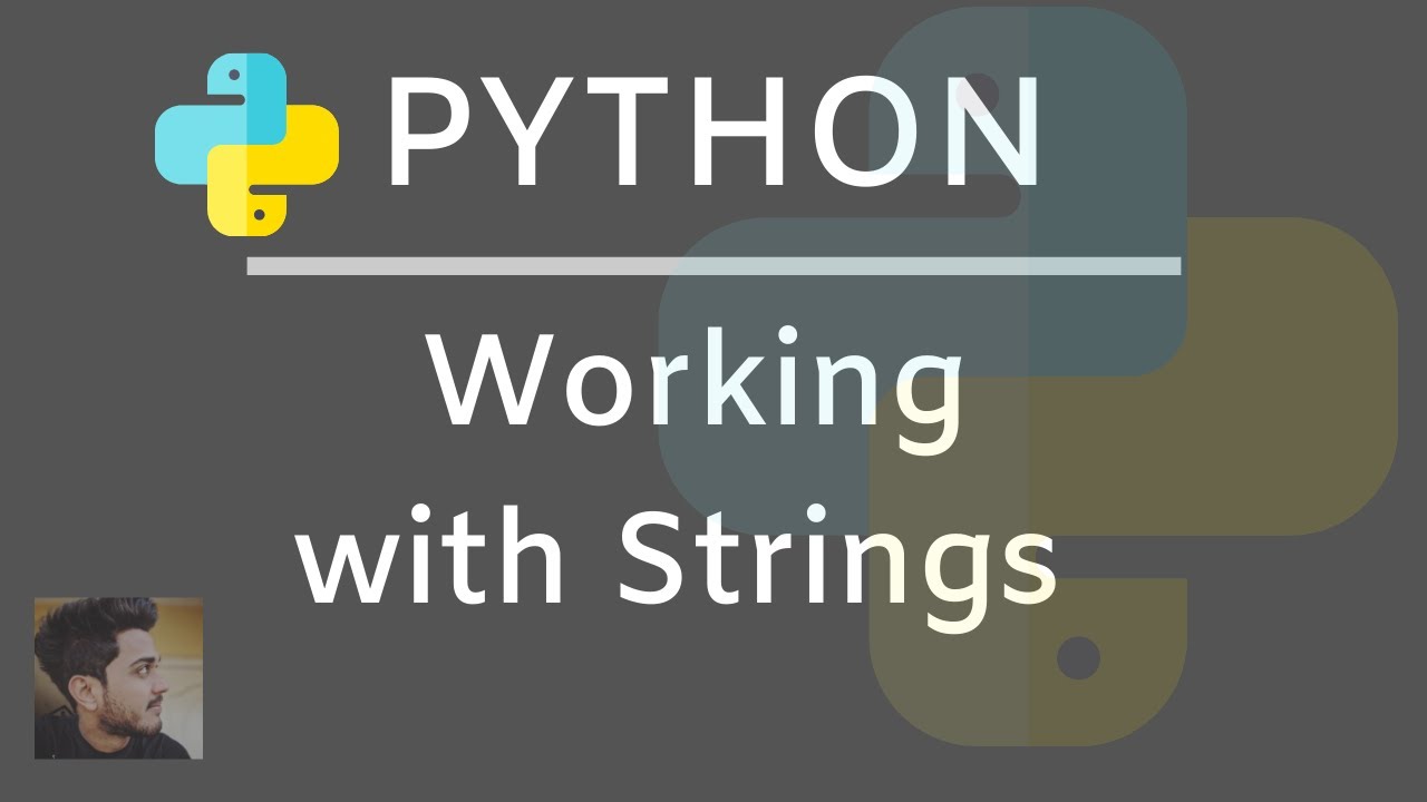 Working with Strings in Python | Python Tutorial | Alok Tripathi