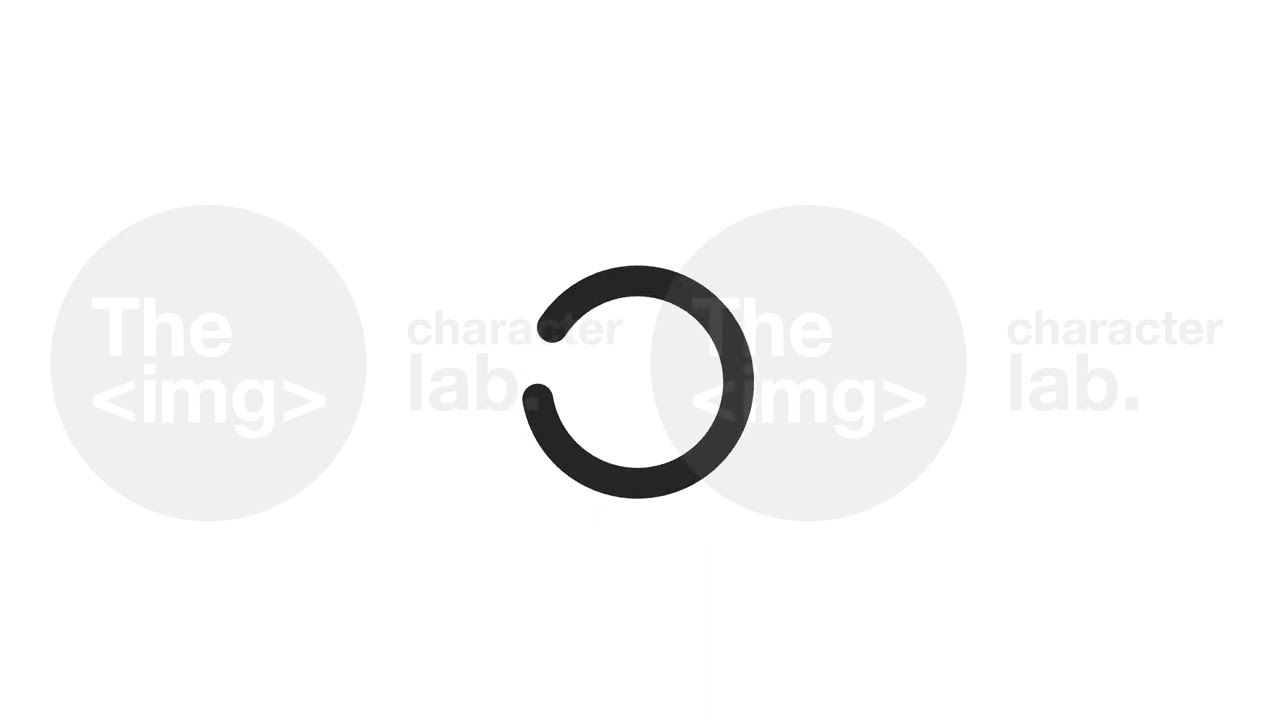 Circular progress indicator bw loading animation