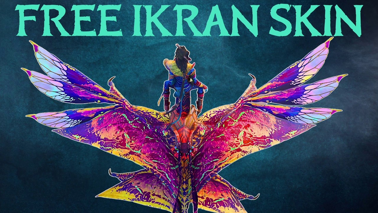Free Ikran Skin - Upper Plains Dancing Waters Pattern | Avatar Frontiers Of Pandora