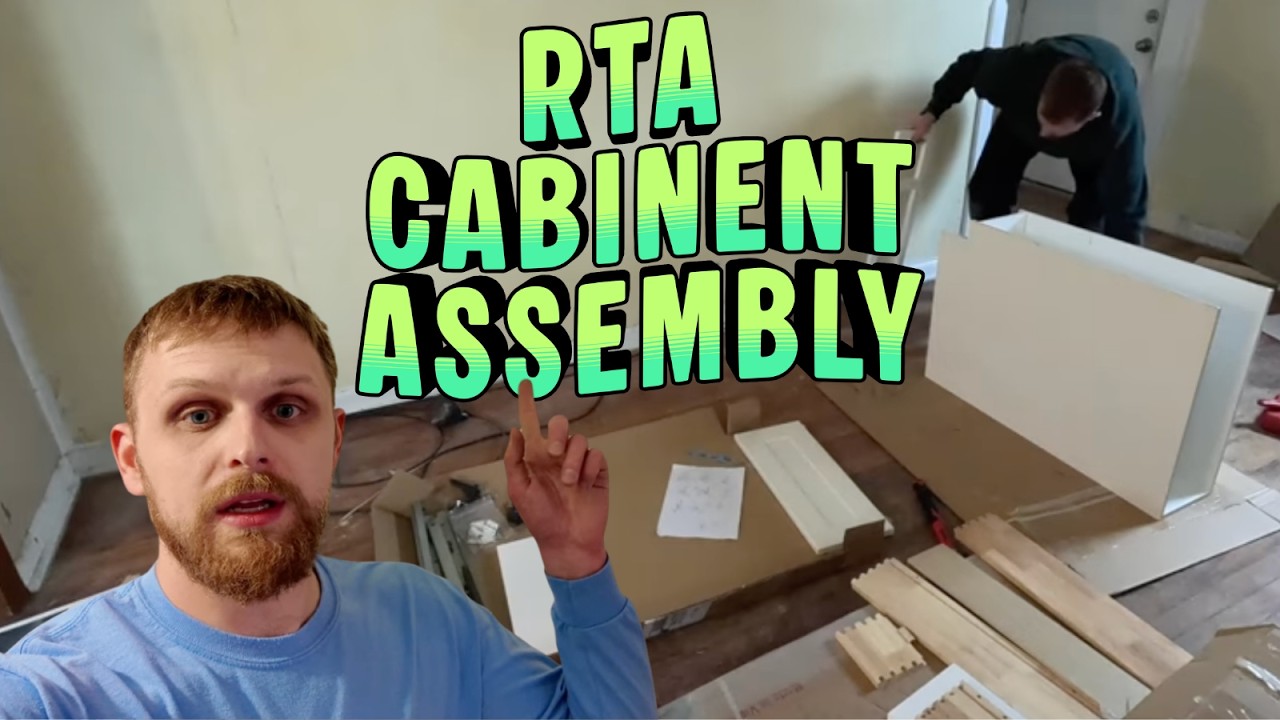 RTA Cabinets Review | Building Kitchen Cabinets Step-by-Step