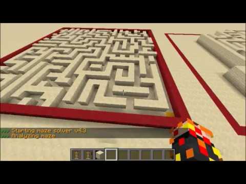 Maze solver v4.3 Minecraft Map