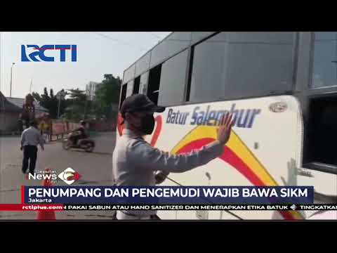 Terminal Kalideres Kembali Dibuka, Penumpang dan Pengemudi Wajib Bawa SIKM - SIP 14/06