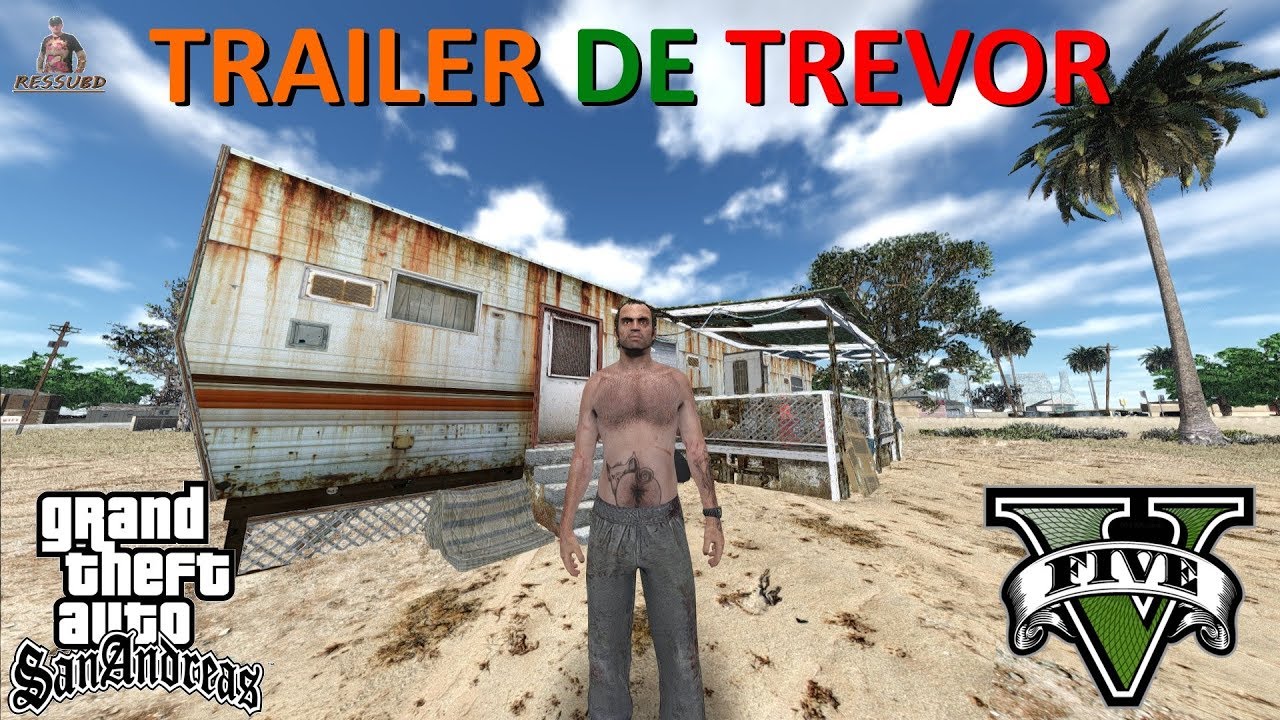 GTA V Trevor's Trailer - GTA: SA