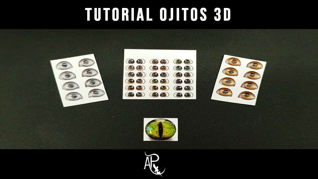 TUTORIAL ojitos 3D