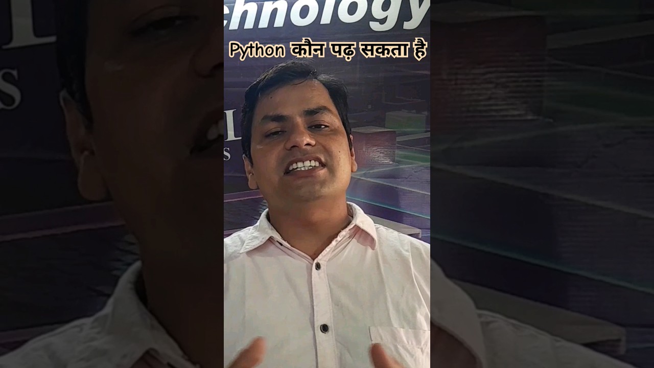 Who can study Python #pythontutorial #pythonprogramming #pythonforbeginners