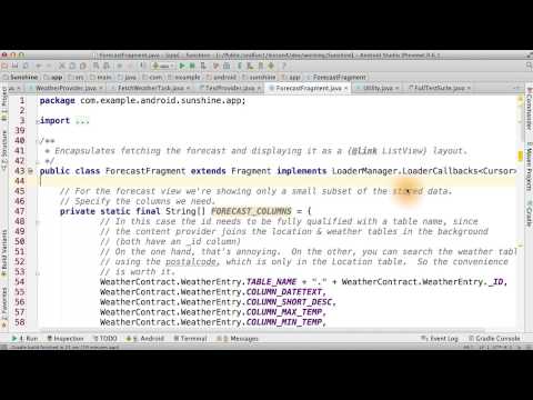 Learn Using Loaders in our App Developing Android Apps - Mind Luster