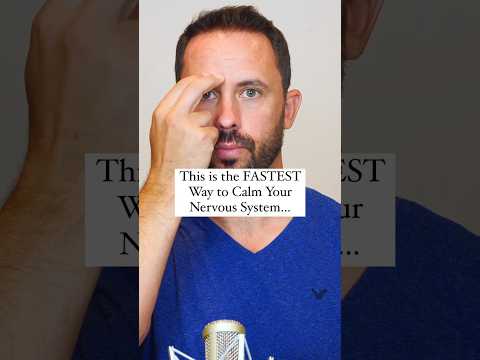 This is the FASTEST Way to Calm Your Nervous System...