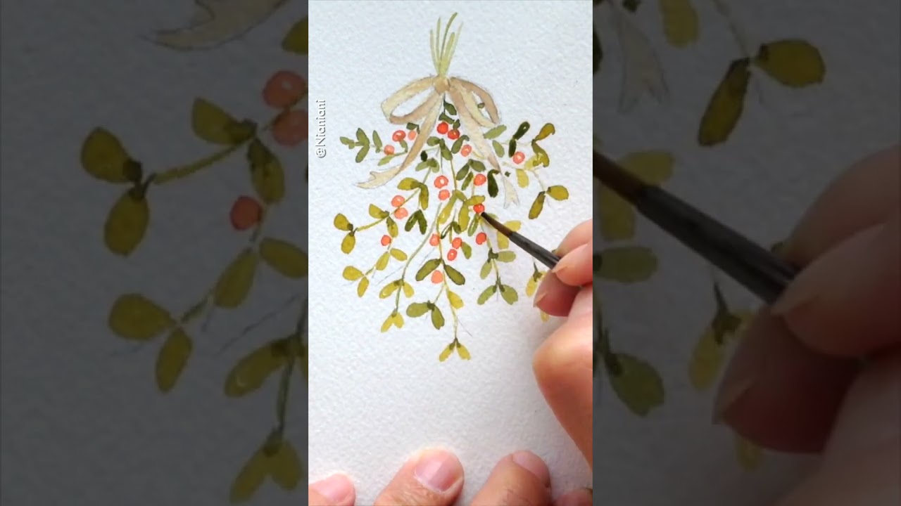 Vintage Christmas Card Set: Full Tutorial 👆🏻
