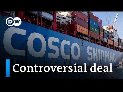 Chinese company Cosco acquires stake in Hamburg port terminal | DW Business