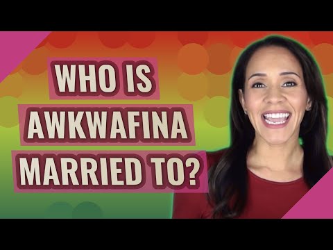 Who is Awkwafina married to?