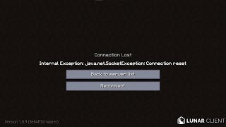 java.net.SocketExceptionの原因は何でしょうか？接続のリセット？