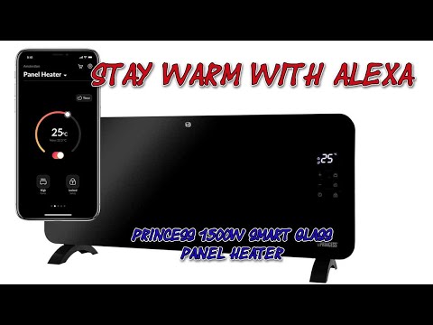 Princess 1500W Smart Glass Panel Heater – Desktop Reviews