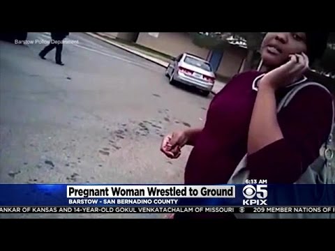 Barstow Police Deny Racial Bias In Arrest Of Pregnant Mom Caught On Camera