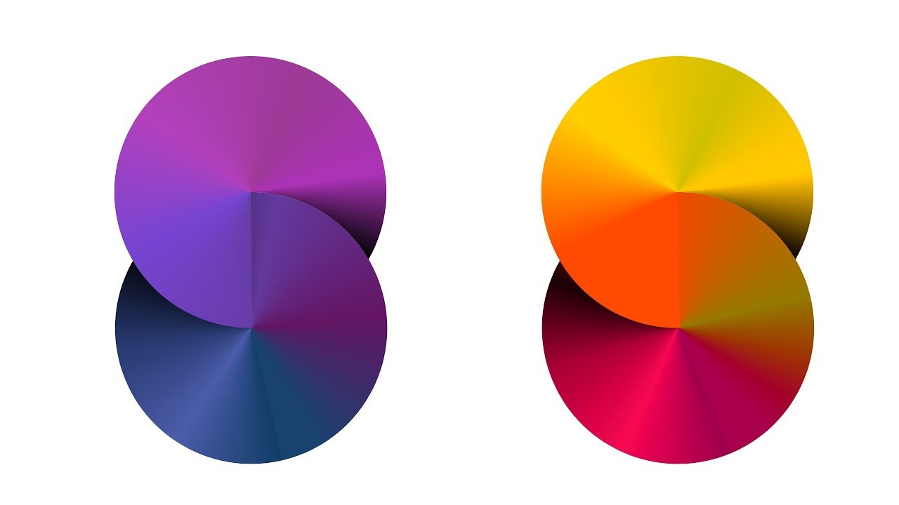 How To Design a Logo in Gravit Designer Using Nothing but Angular Gradient