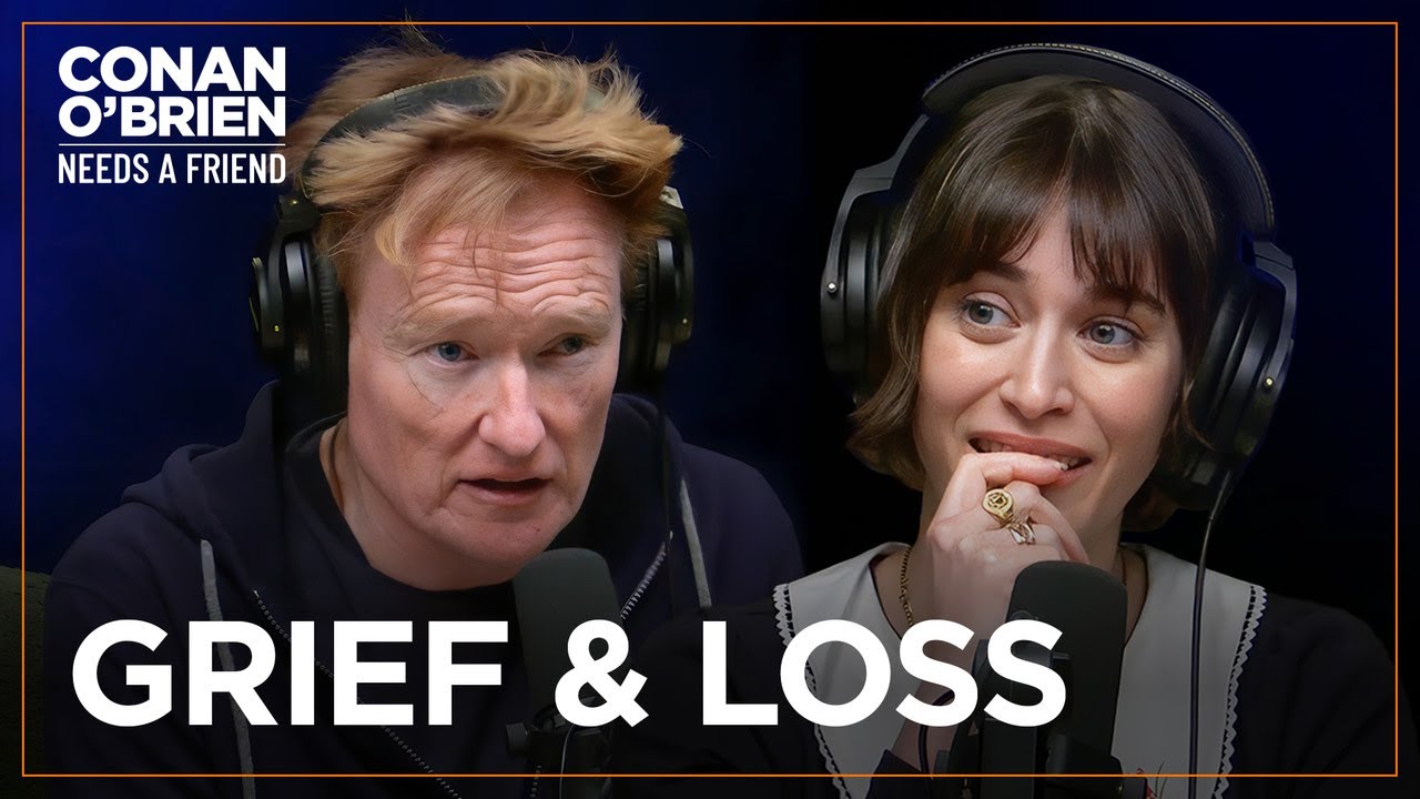 Lizzy Caplan & Conan Feel Like Adult Orphans | Conan O'Brien Needs A Friend