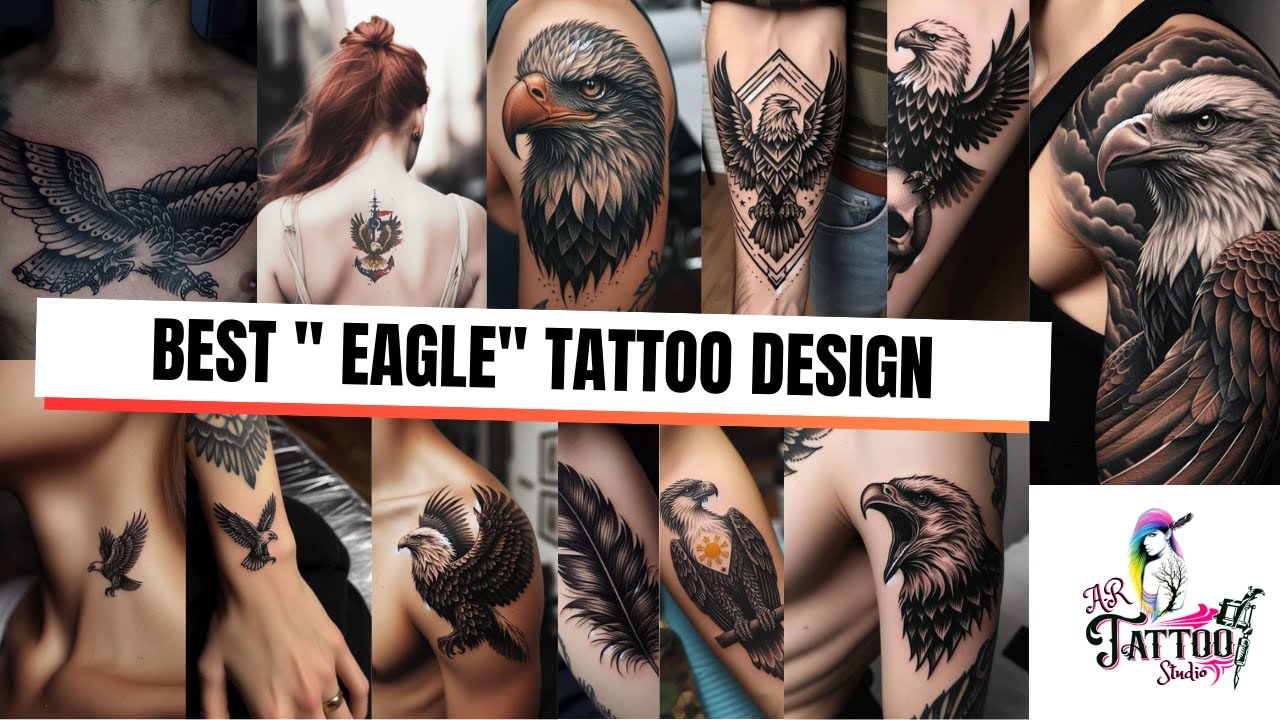 Realistic Eagle Tattoo Ideas 2025 | Traditional Eagle Tattoo Inspiration | American Eagle Tattoo