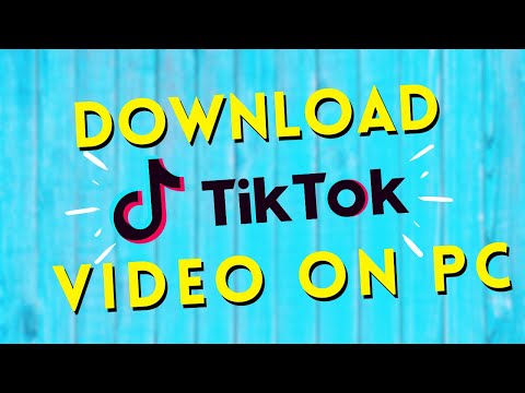How To Download TikTok video on PC ( TikTok pc )