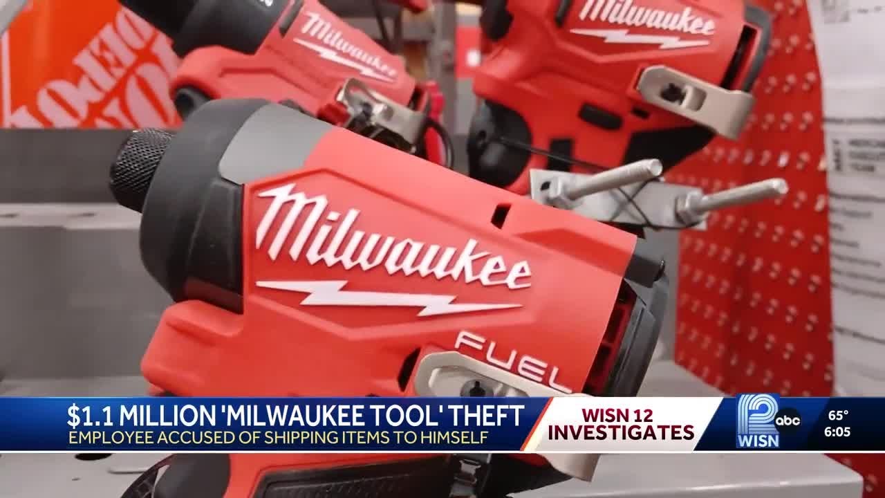Milwaukee Tool employee accused of stealing over $1 million in tools