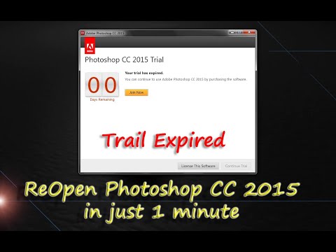 Photoshop CC 2015 trial expired fixed! ||2021|| New tutorial