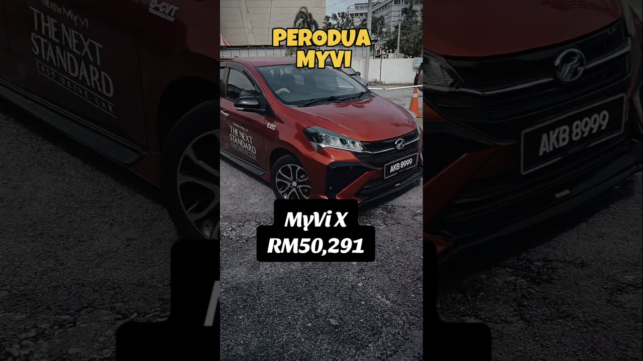 PERODUA MYVI On the Road Price inclusive Insurance and Road Tax.#perodua #automobile #newcar #price