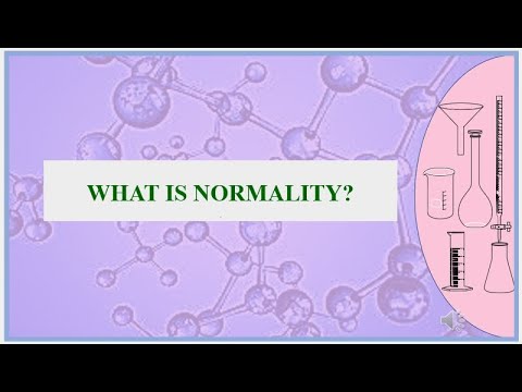 What is Normality? | Definition, Formula & Easy Explanation