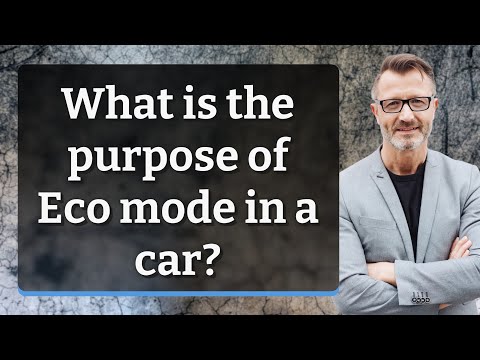 What is the purpose of Eco mode in a car?