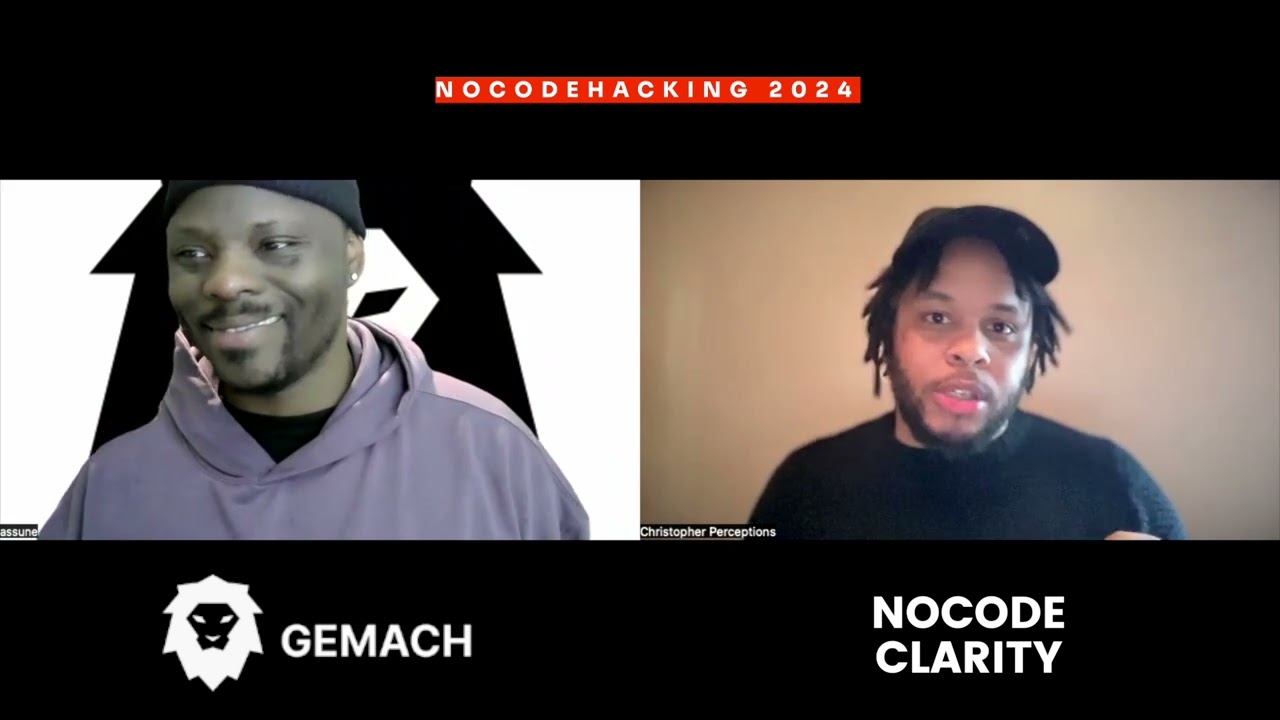 NoCodeHacking 2024 | Interview with Gemach