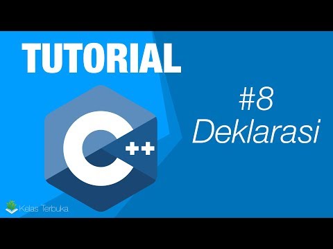 Learn Belajar C Dasar 08 Deklarasi dan Cin - Mind Luster