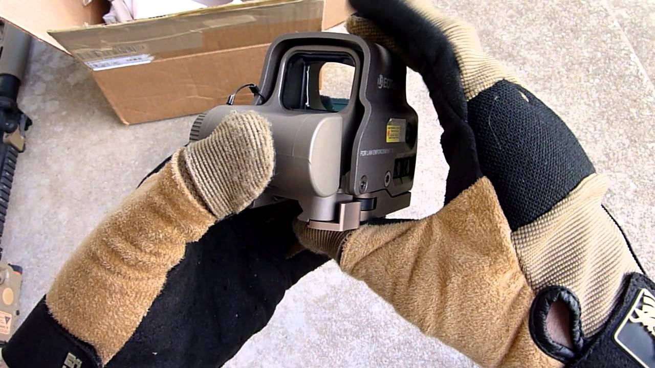 EOTech EXPS3-0TAN Holographic Weapon Sight Unboxing
