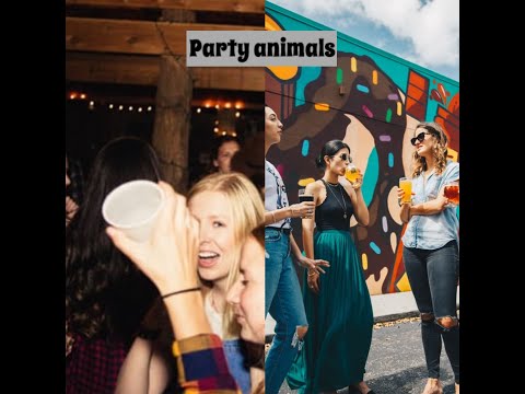 Helpful word-'party animal'