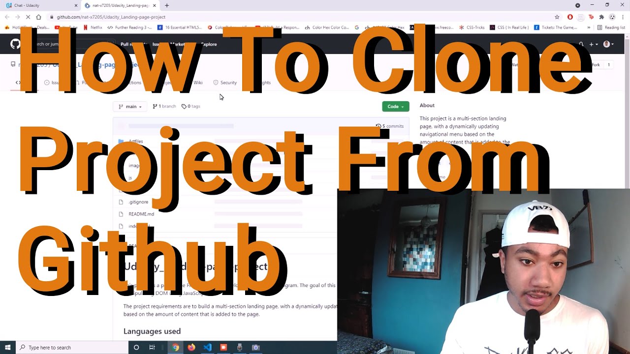 How To Clone a Project From GitHub (windows)