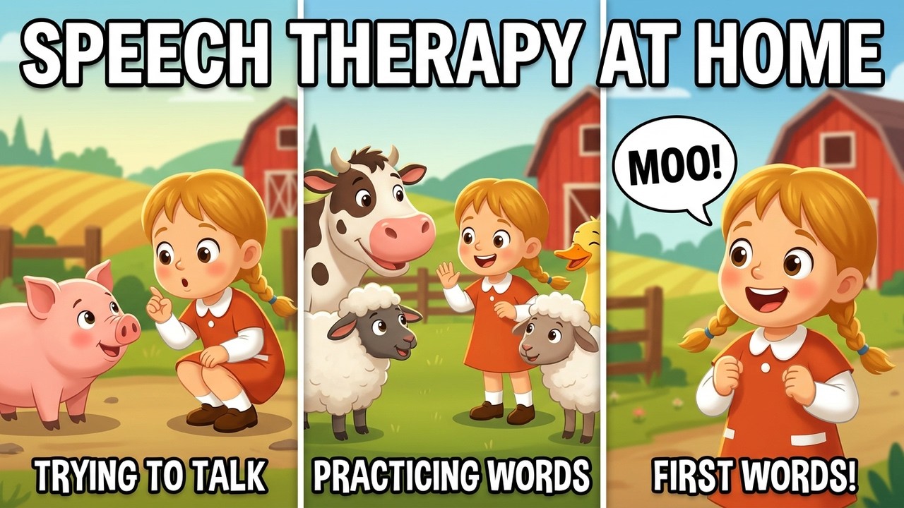 Toddler Won't Talk? - Speech Therapist's First Words Song Practice