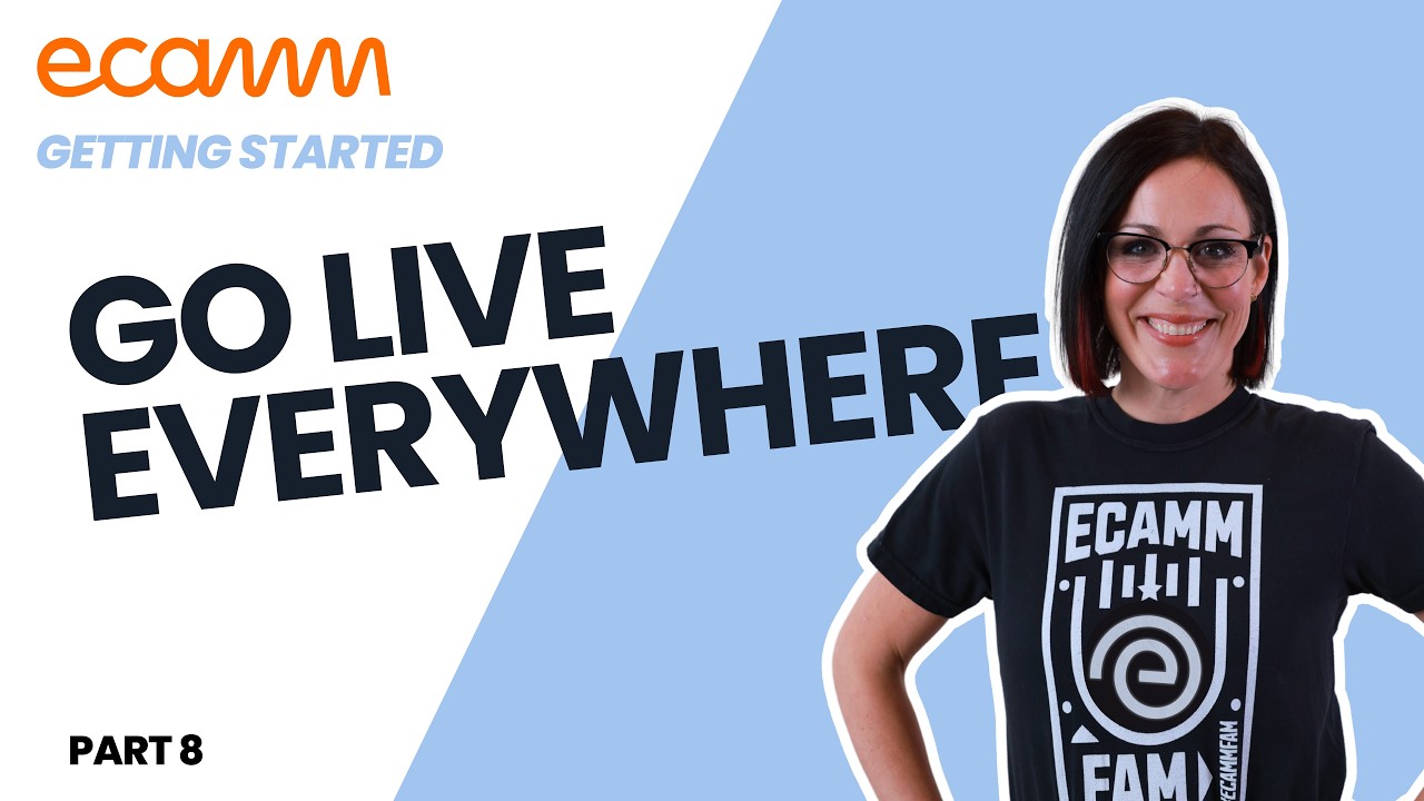 Stream to Multiple Platforms in Ecamm (Multistreaming Guide)