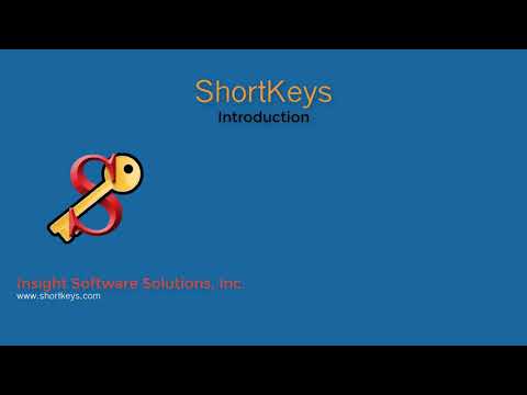 ShortKeys Overview