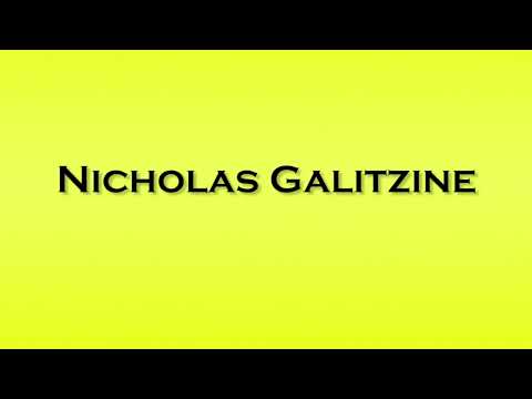 Pronunciation of Nicholas Galitzine