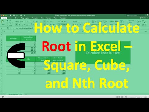 How to Calculate Root in Excel: Square, Cube, and and Nth Root - Compute Expert