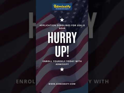 Application deadlines are near for top universities in #USA.