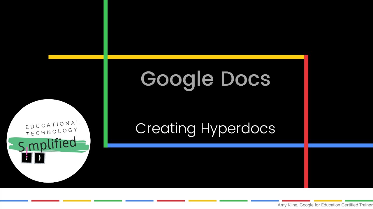 Google Docs - Creating Hyperdocs