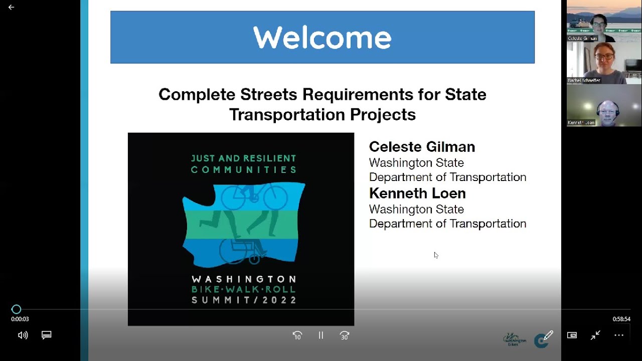 Complete Streets Requirements for State Transportation Projects