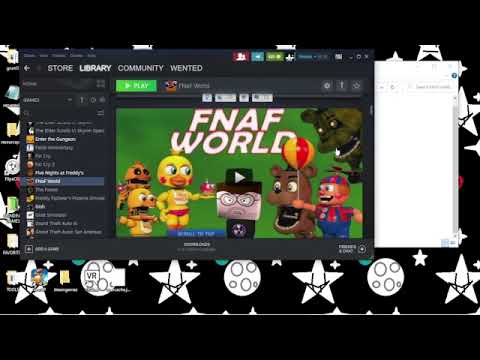 how to download fnaf world on steam
