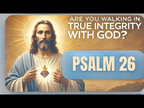 Psalm 26: Walking in Integrity and Trusting God's Unfailing Love.