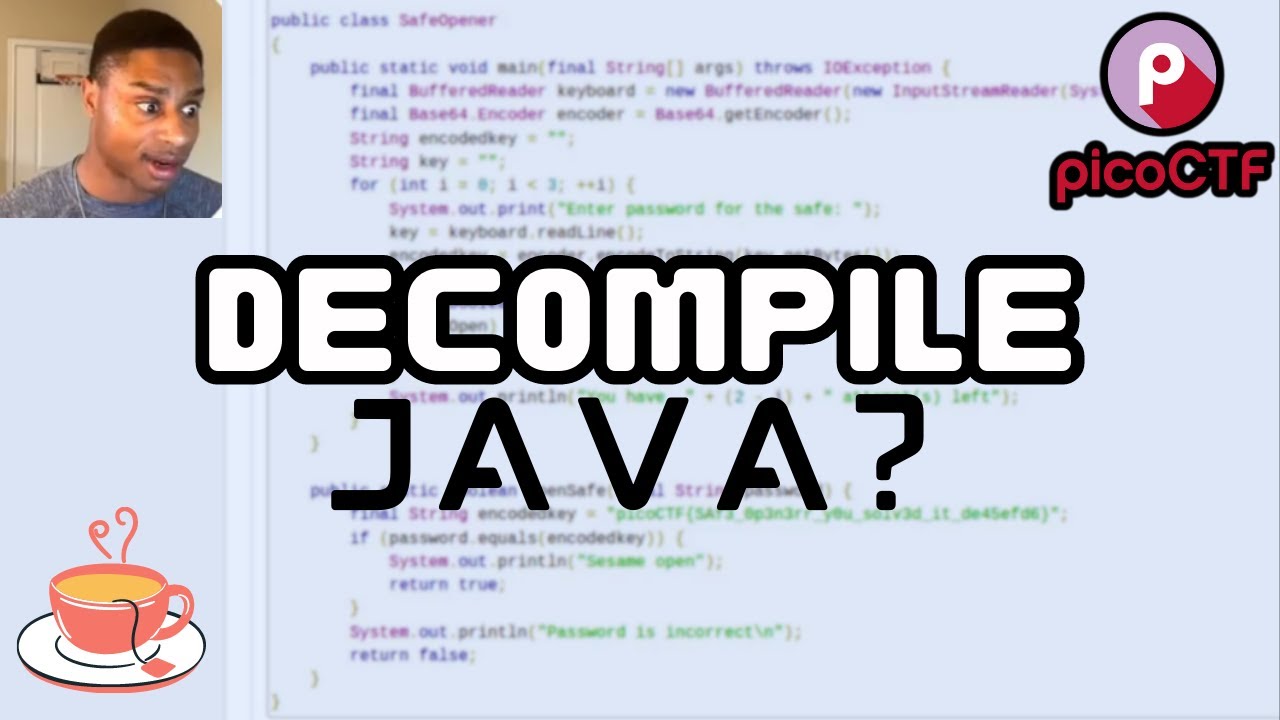 Decompiling Java Code! (picoCTF 2023 