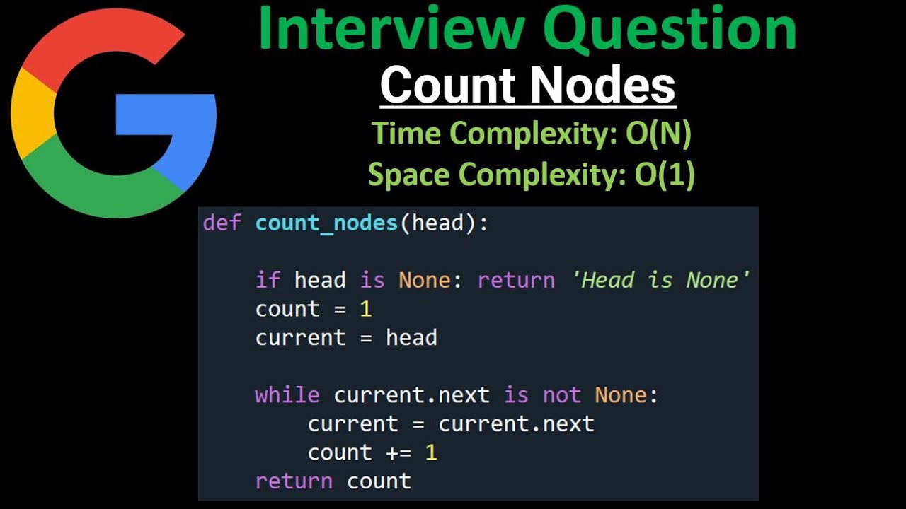 Count Nodes - Linked List - Python