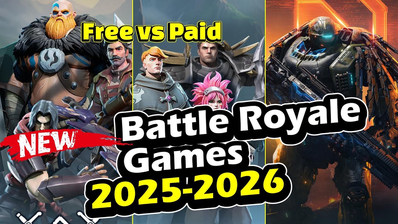 15 Upcoming Battle Royale Games of 2025 & 2026 You Can't Miss!