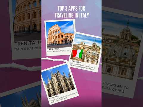 Top 3 Travel Apps for Italy | Travel Like a Local in Rome, Milan & Beyond! 🇮🇹 @TravelThirstyBlog