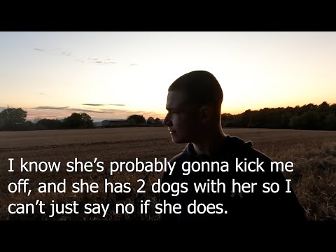 Sam almost getting kicked off private land while recording